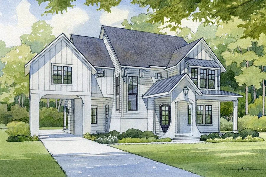 Abbey Place House Plan | Southern Living House Plans